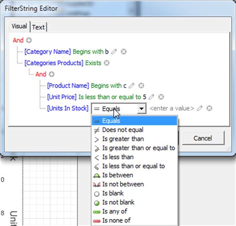 Filtering Against Nested Data Fields