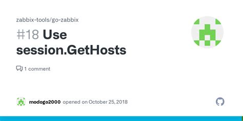 Use Session GetHosts Issue 18 Zabbix Tools Go Zabbix GitHub