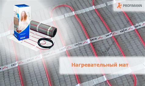 Электрический теплый пол под плитку :: На сайте интернет-магазина PROFIMANN