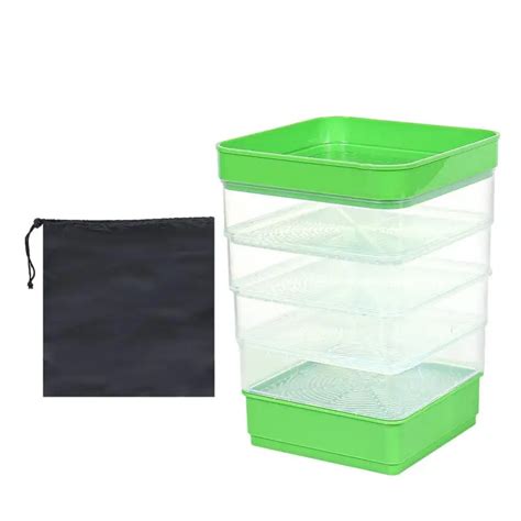 베란다텃밭화분 수경 재배 야채 콩 발아 화분 묘목 접시 가정용 식물 트레이 티몬