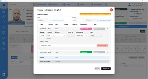 How Do I Supply Oral Methadone Or Biodone Doses New Odt Calendar View