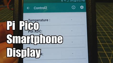 Turn Your Smartphone Into A Display Micropython Youtube