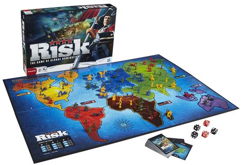 Risk Board Game Master Global Domination With Strategy And Tactics