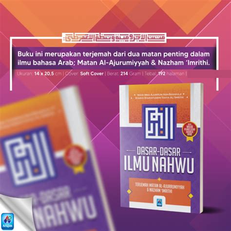 Buku Dasar Dasar Ilmu Nahwu SC Soft Cover Pustaka Arafah