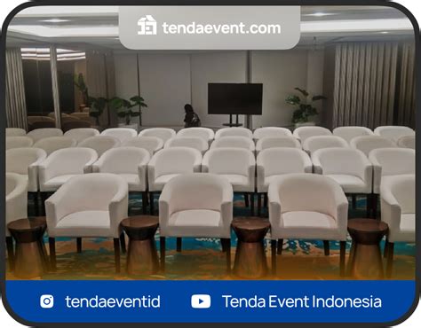 Sofa Oval Tenda Event Indonesia