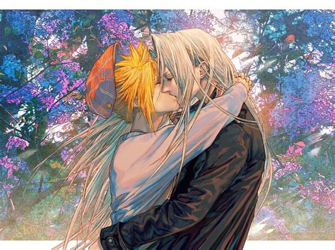 Cloud Strife And Sephiroth Final Fantasy And 1 More Drawn By