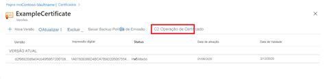 Integração Do Key Vault Com A Autoridade De Certificação Digicert