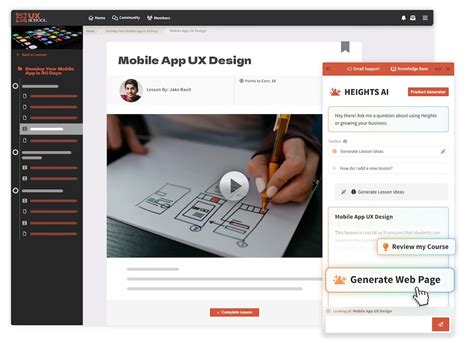 Create Coding Courses Heights Platform