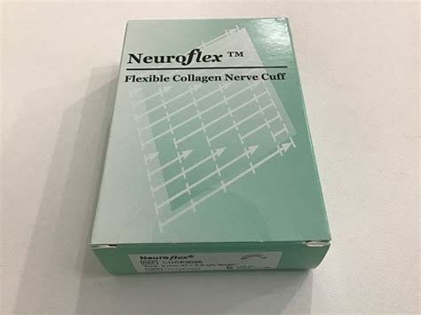 New Stryker Cncf3025 Neuroflex Flexible Collagen Nerve Cuff Exp 11