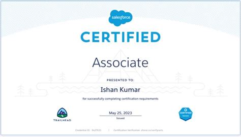 Ishan Kumar On Linkedin Salesforcecertified Salesforceassociate