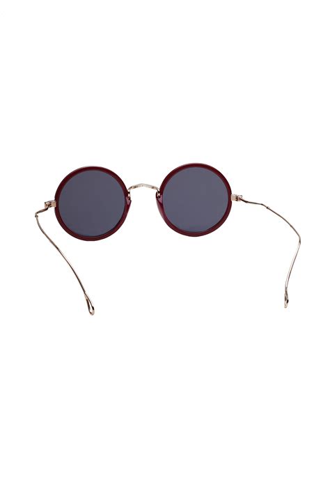 Gouverneur Conventus Round Sun Occhiali Artigianali Di Design