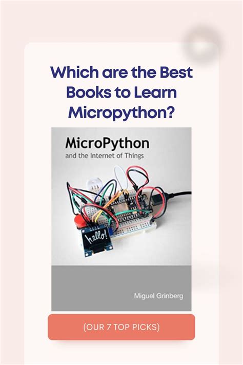 7 Best Books On Micropython Good Books Learn Faster Learning To Write
