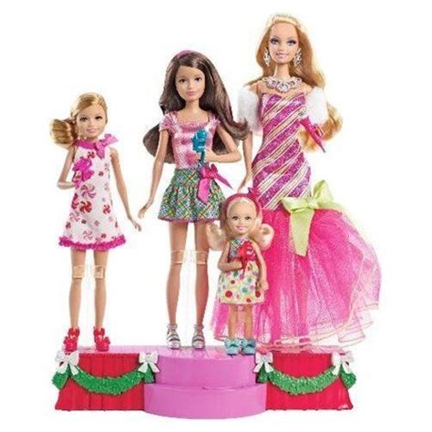 Mattel Barbie A Perfect Christmas Dolls And Stage V6986 For Sale