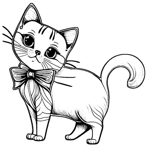 Desenhos De Gatos Para Colorir E Imprimir Artesanato Passo A Passo