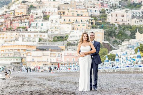 Elegant And Intimate Vows Renewal In Amalfi Coast Italy