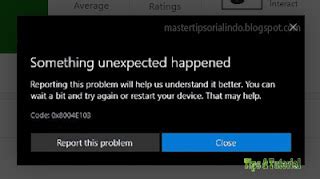 Memperbaiki Error X E Microsoft Store Di Windows Mastertipsorialindo
