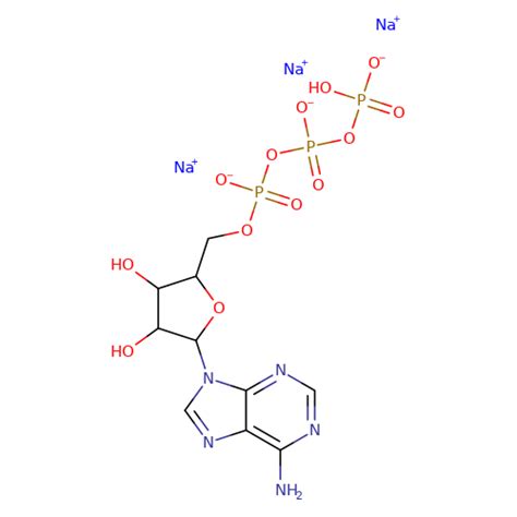 Adenosine 5 Triphosphate Trisodium Salt 20978 32 9 Na02978