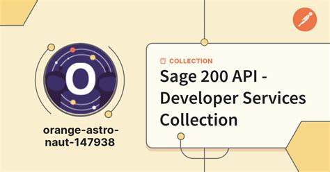 Sage 200 Api Developer Services Collection Get Started Postman