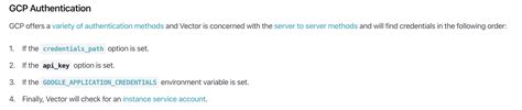 Api Key For GCP Storage Sink Not Working Issue Vectordotdev Vector GitHub