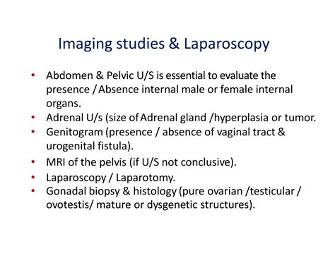 Disorder Of Sex Differentiation Presentation Pdf