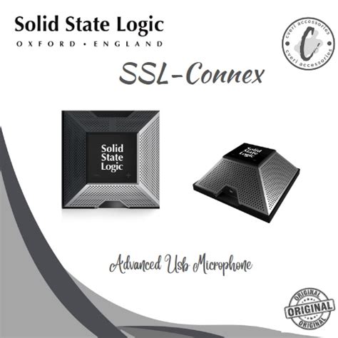 Jual Solid State Logic SSL Connex Advanced USB Microphone Original Shopee Indonesia
