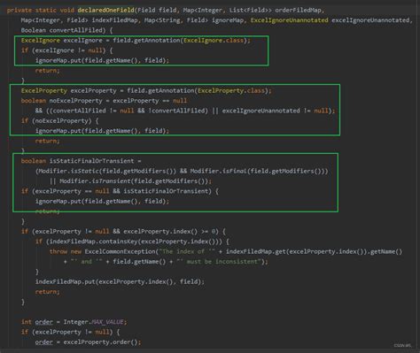 关于easyexcel解析未添加 excelproperty报错问题分析 easyexcel excelproperty csdn博客