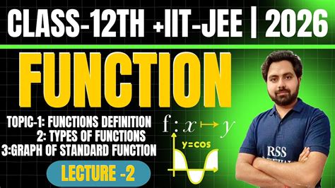 Function Class 12th Iit Jee Youtube