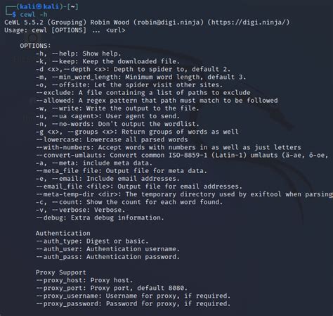 Using Cewl To Create A Custom Wordlist Packt Secpro