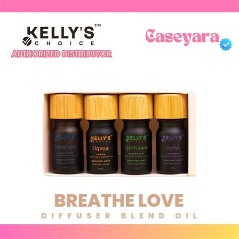 Kellys Choice Diffuser Blend Oil 4pcs Shopee Philippines