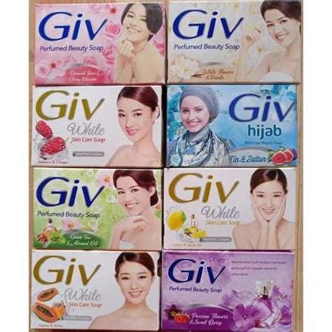 Ayacosmetik Giv White And Beauty Bar Soap Sabun Batang Giv 76gr