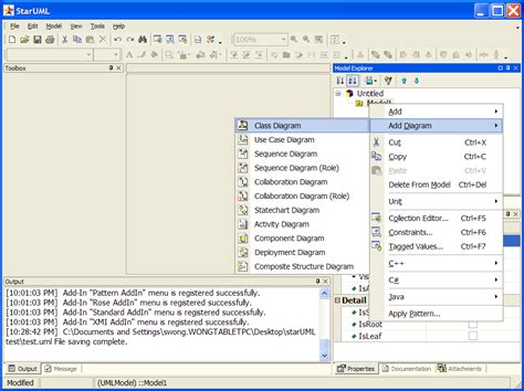 Comp StarUML Tutorial