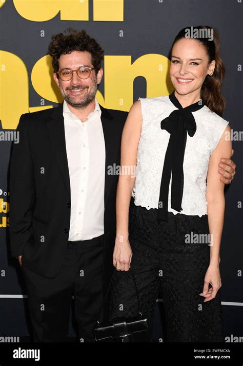Los Angeles California January 30 L R Joe Lewis And Yara Martinez
