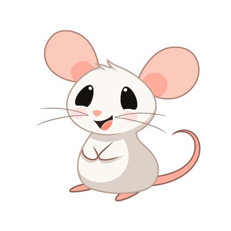 Premium Vector Rat Cute Vector