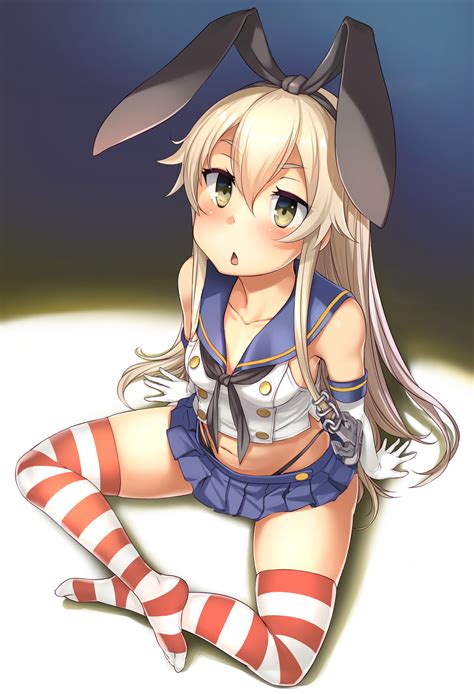 Shimakaze Kantai Collection Drawn By Bosshi Danbooru