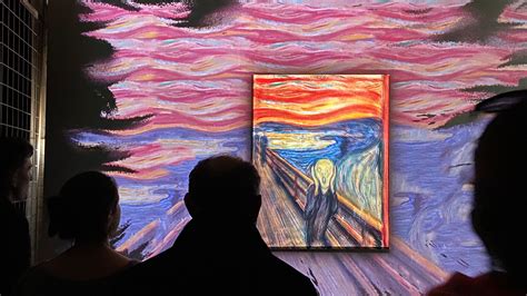 Toiles De Maitres Le Cri De Munch On Behance