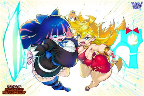 The Golden Smurf Panty Psg Stocking Psg Panty And Stocking With
