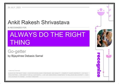 ankit shrivastava on linkedin accentureachievements
