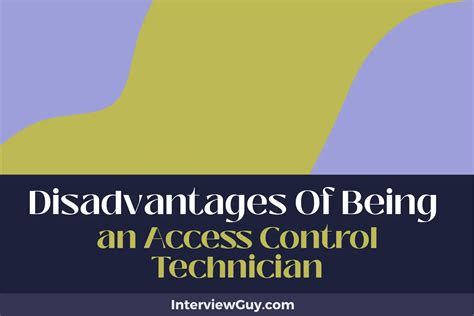 26 Disadvantages Of Being An Access Control Technician Keys To Misery