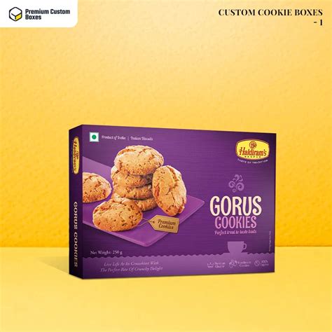 Custom Cookie Boxes With Window In Canada With Free Shipping