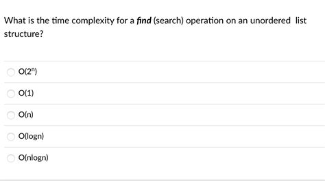 Solved Which Of The Following Sort Algorithms Has The Best