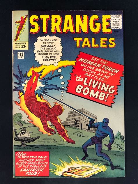 Strange Tales 112 1963 Vf 1st Appearance Of The Eel Comic Books