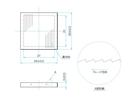 反射型ブレーズド回折格子 反射型グレーティング Rgfrgmrgp Gratings 光学素子