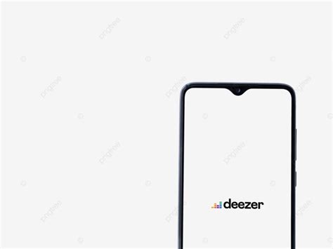 Displaying Deezer Music Player App Launch Screen Digital Isolated Nobody Png Transparent