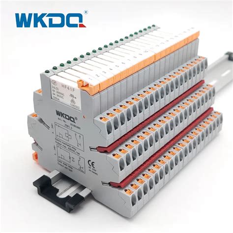 China Din Rail Mount Relay Side Entry Terminal Block Suppliers Manufacturers Factory Direct