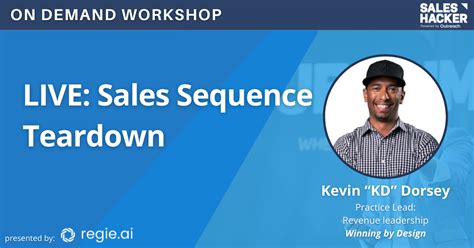 Live Sales Sequence Teardown Gtmnow