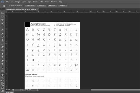 Ride Or DIY How To Make Your Own Handwritten Font