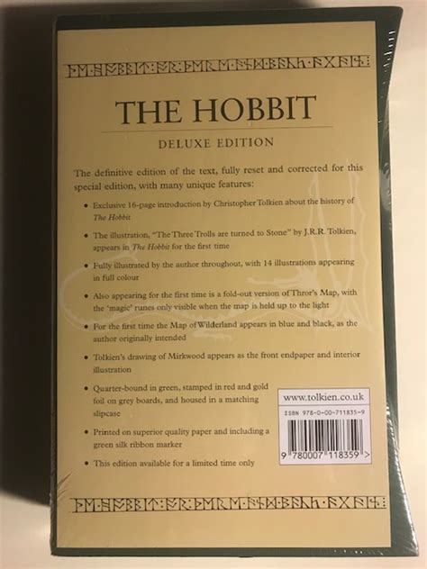 The Hobbit By J R R Tolkien New Hardcover 2004 1st Edition Tormod Opedal