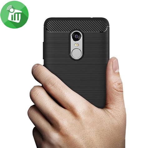 IPaky Brushed Silicone Cover For Xiaomi Redmi Note 4