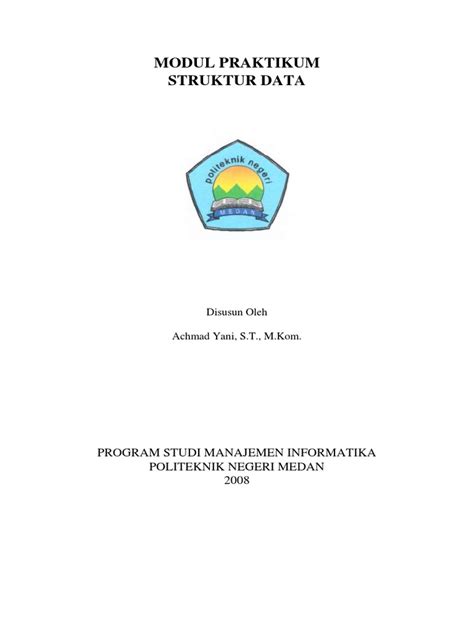 Modul Struktur Data Lengkap Pdf