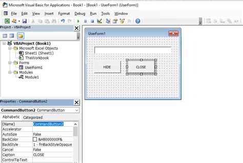 Excel Macro Class Userform Methods